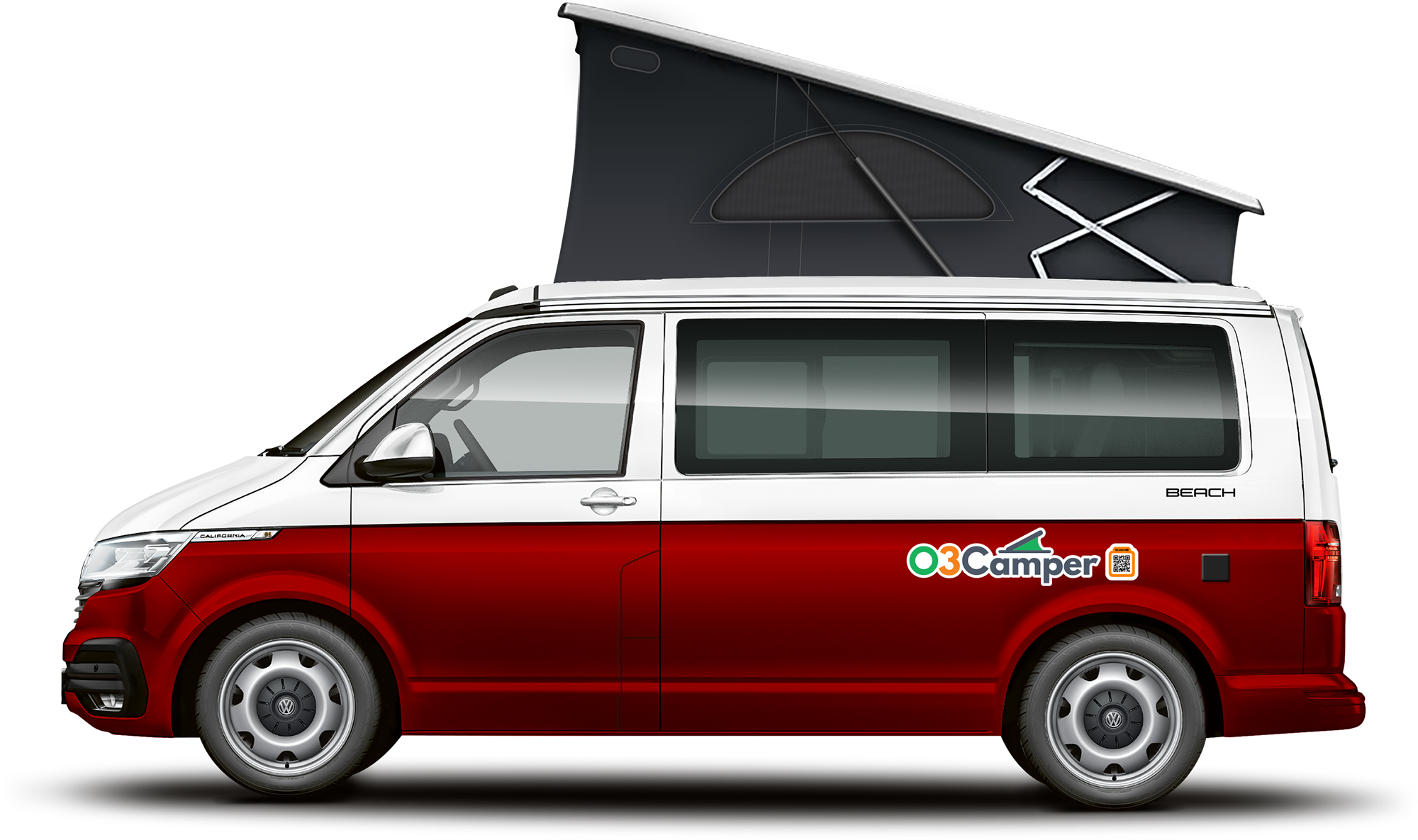 VW T6.1 California Beach 露營車介紹 - 03Camper 元三露營車：專業露營車出租團隊 - 享受自由與舒適旅行
